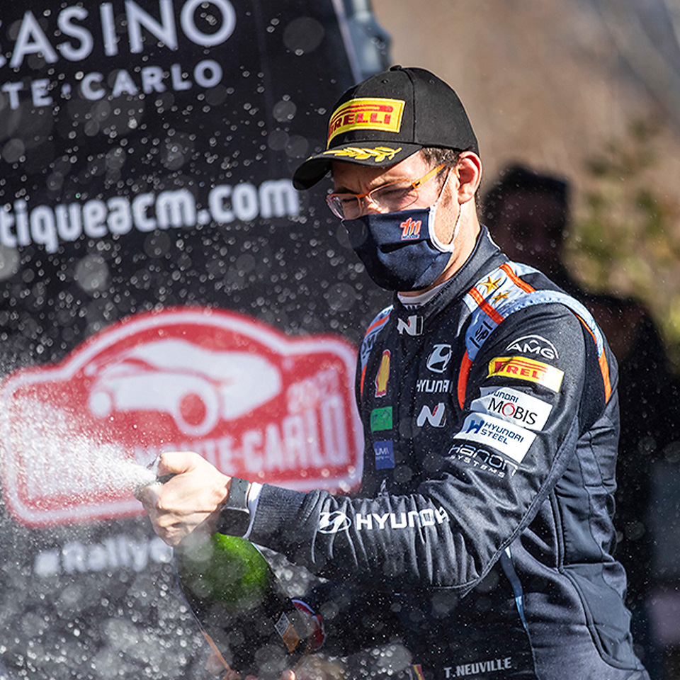 Hyundai starts WRC season with podium finish