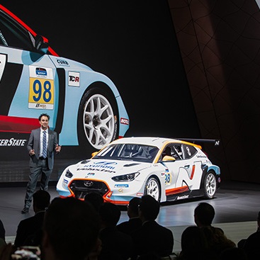Hyundai Veloster N Race Car Makes World Debut at North American ...