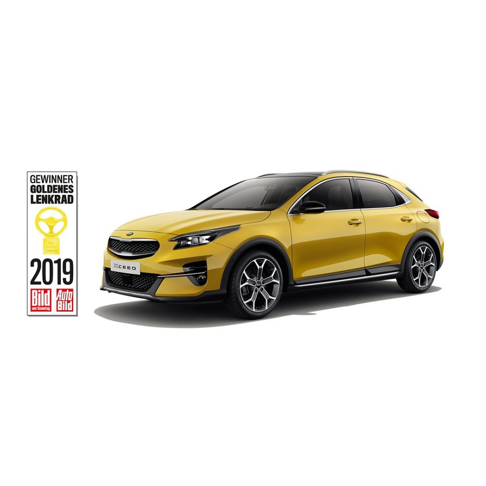 Kia XCeed wins prestigious ‘Golden Steering Wheel’ award