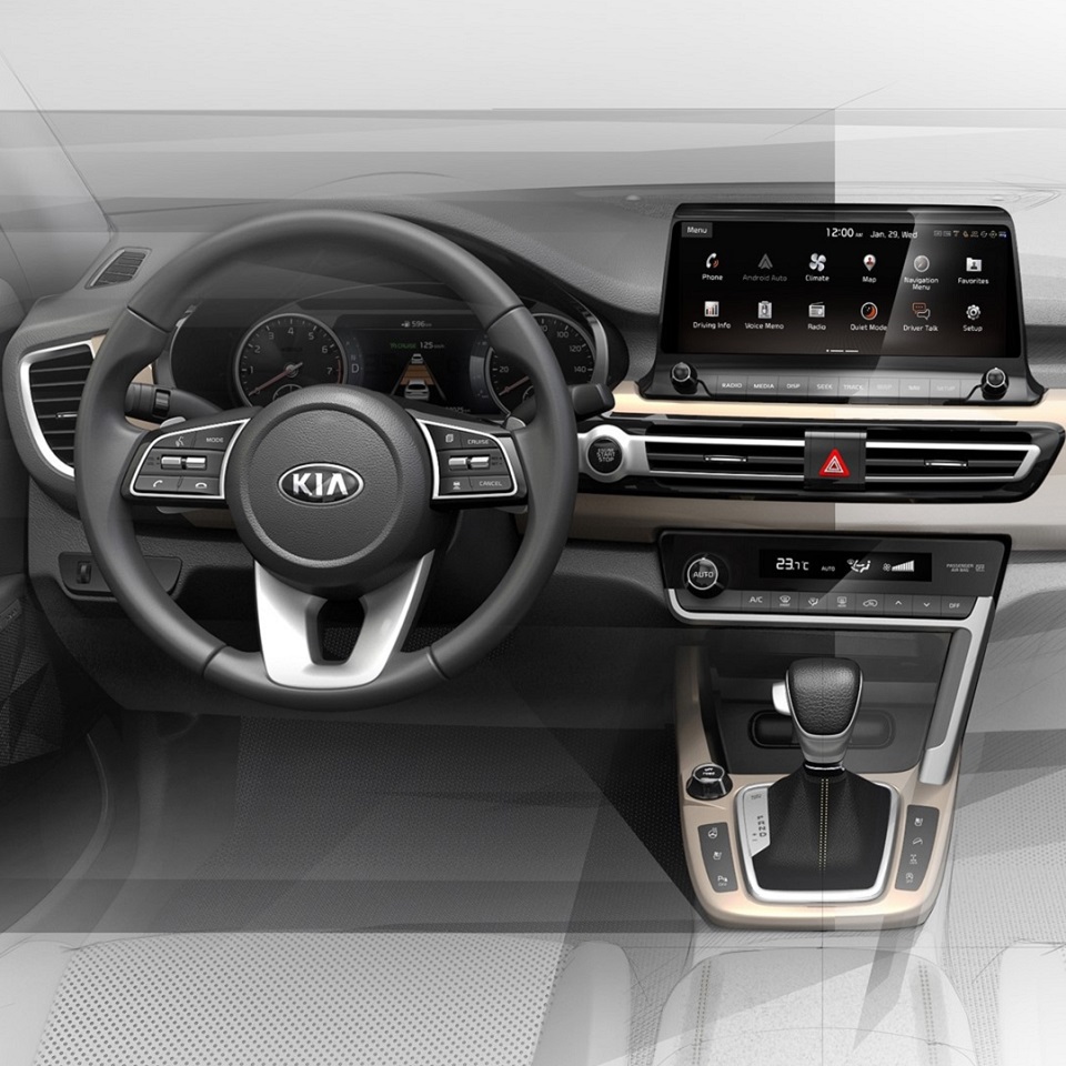 Kia hints at interior design of all-new small SUV