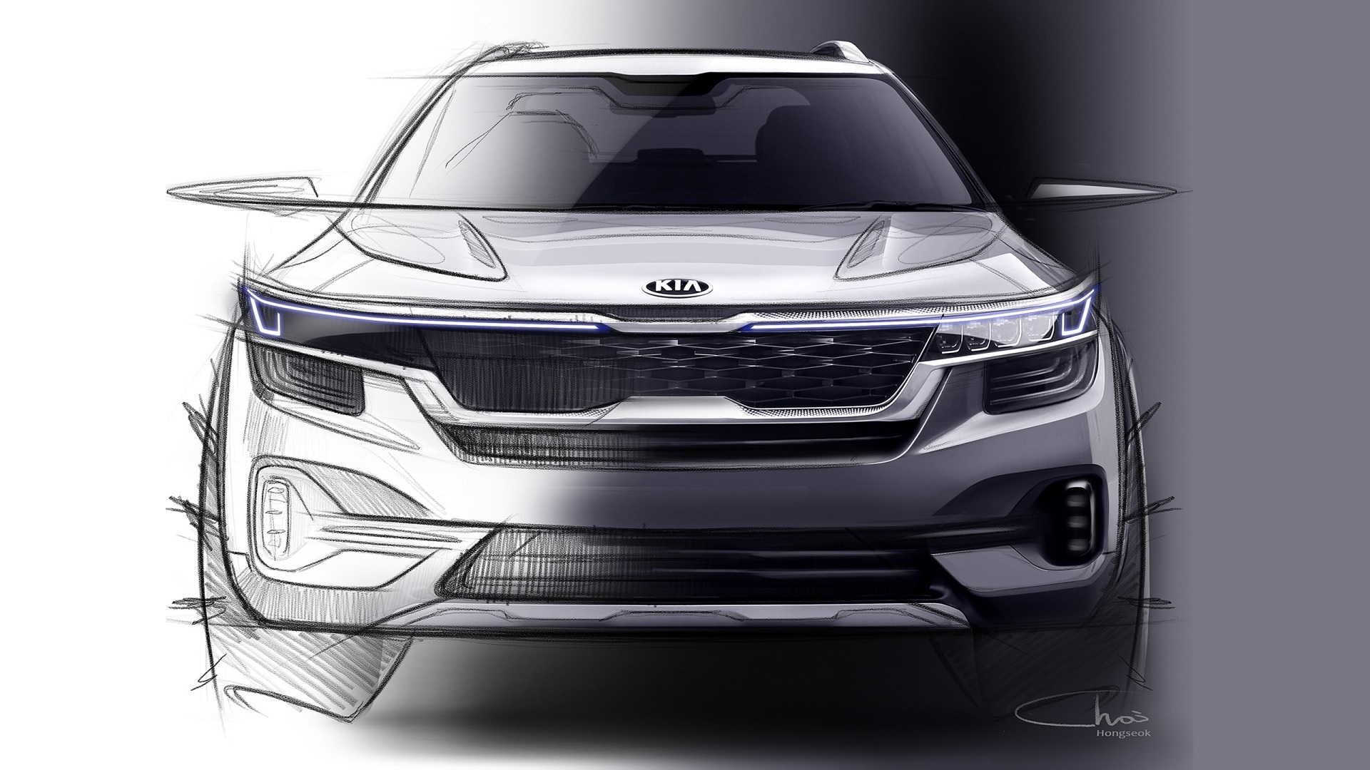 Kia reveals first image of new small SUV