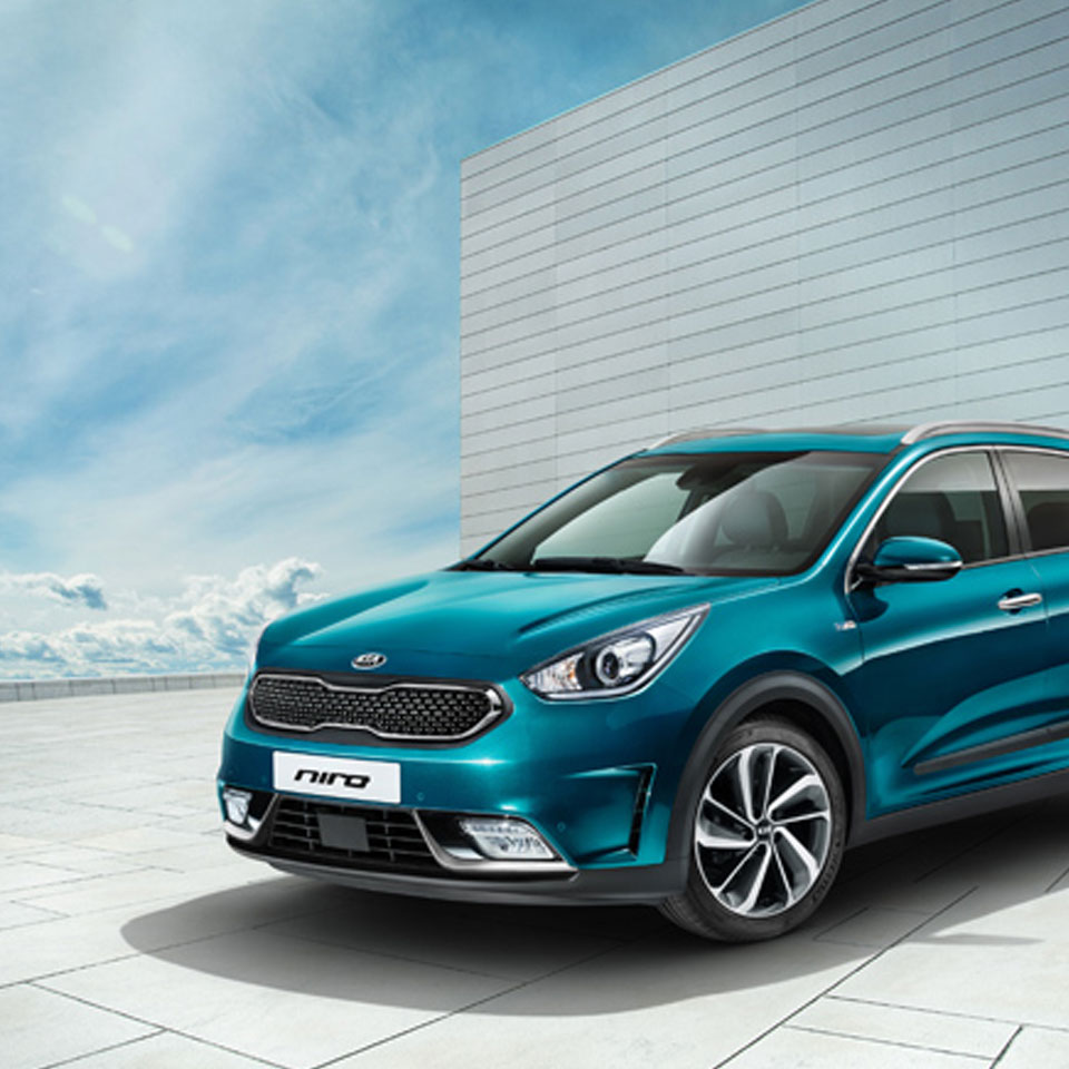 European Debut for New Kia Niro Hybrid Crossover