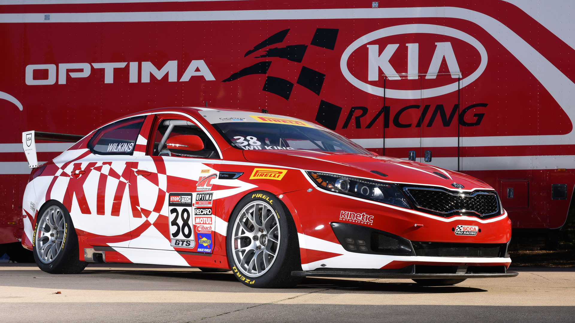 'A Day at the Races' Theme for Kia at 2014 SEMA Show
