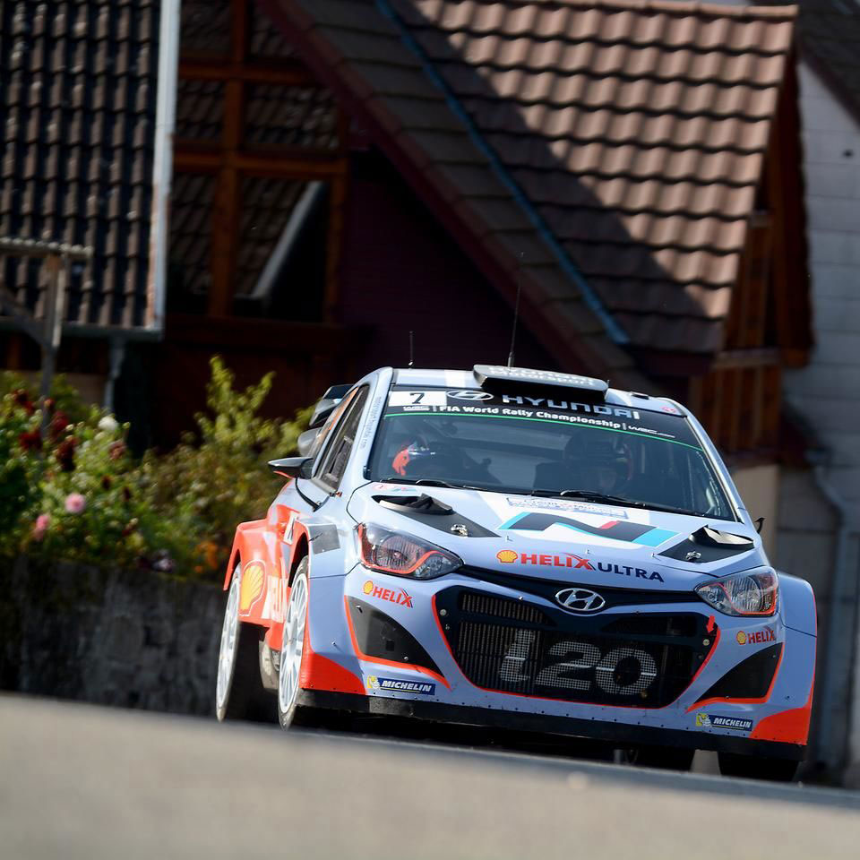 Mission accomplished for Hyundai Shell World Rally Team with three car finish in France