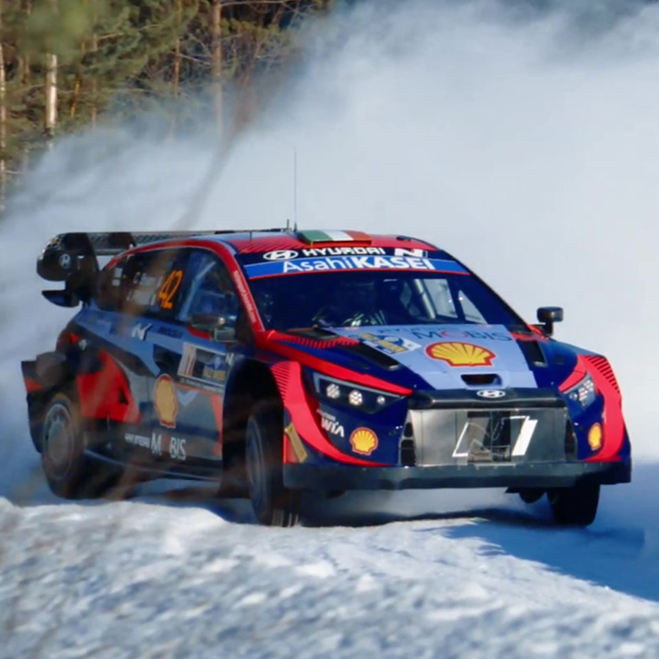 A Fantastic Double Podium Finish in 2023 WRC Rally Sweden! I Hyundai ...