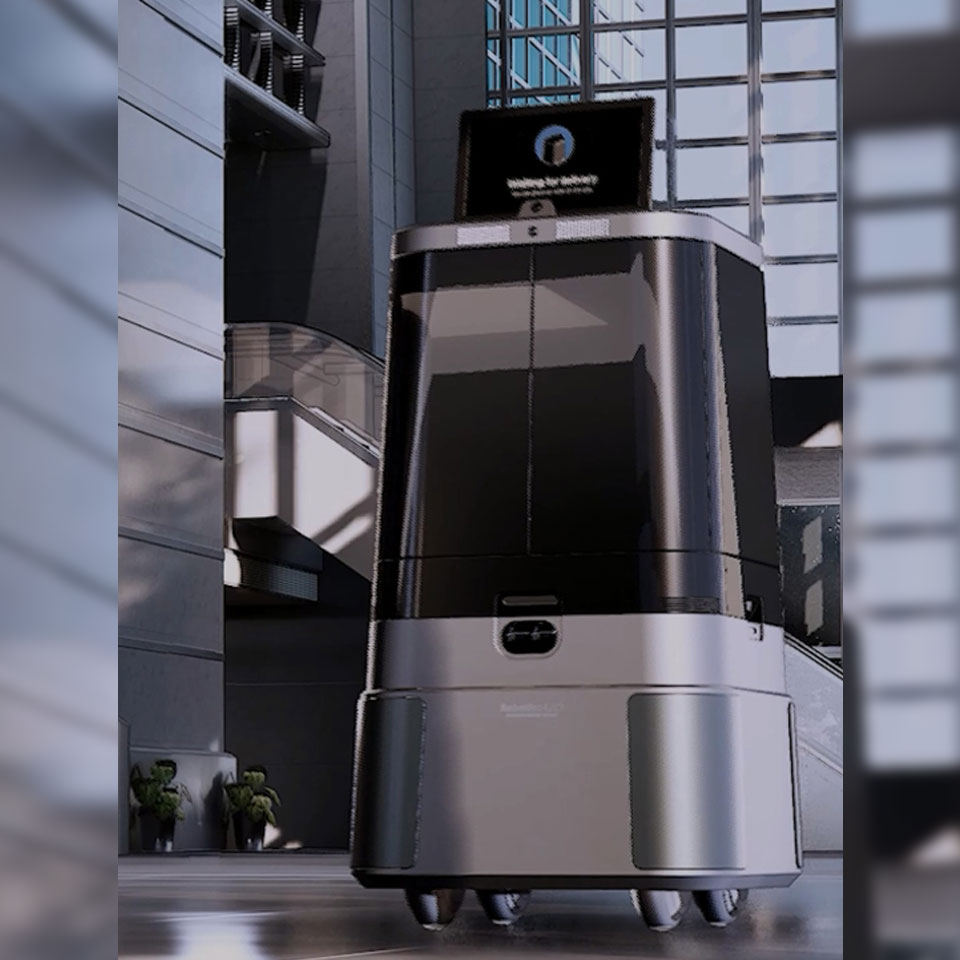 A delivery robot that comes to you! | #Shorts