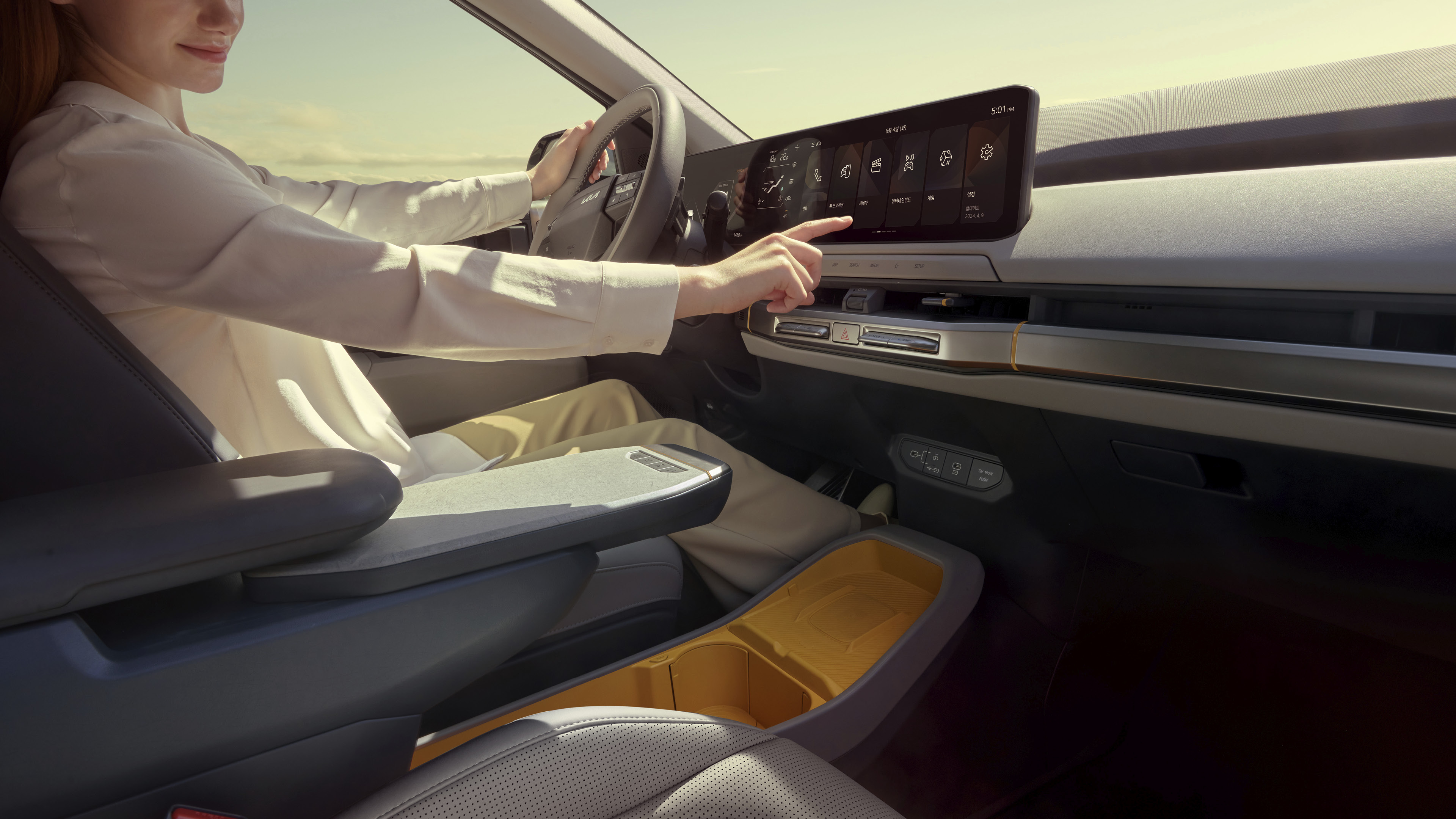 EV3, 새로운 전원 제어로 전기차 편의성의 기준을 바꾸다