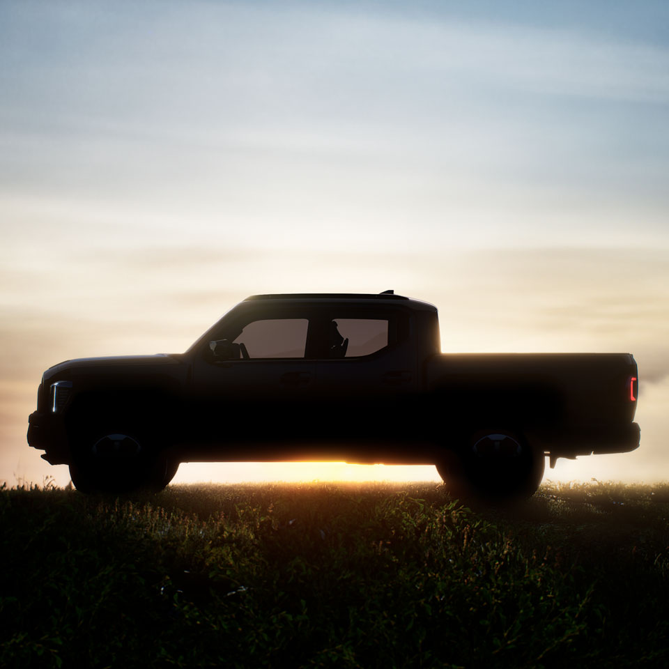 Kia teases its first pickup truck, the Kia Tasman, ahead of world ...