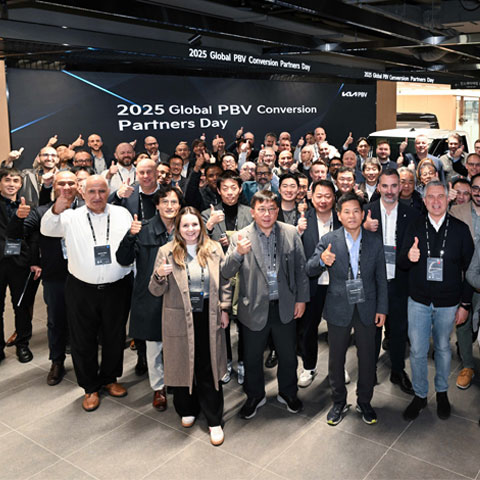 기아, 2025 글로벌 PBV 컨버전 파트너스 데이 개최