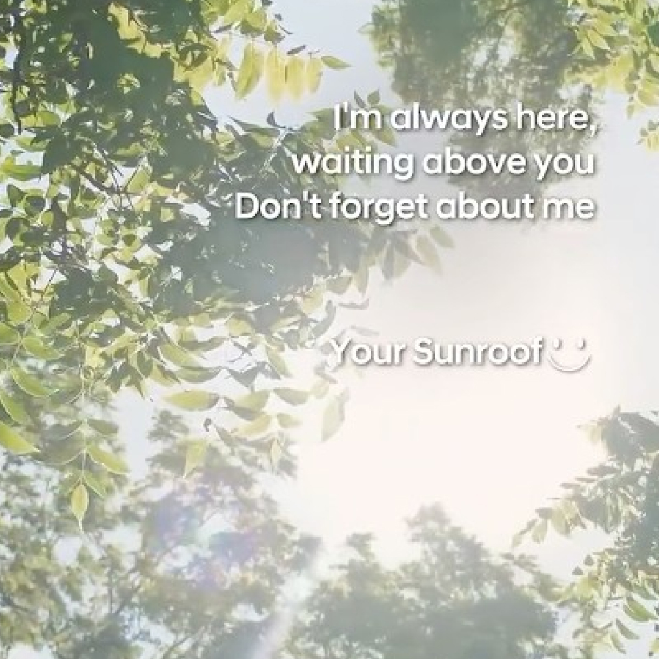 Your Sunroof Has a Message for You | Hyundai Motor Group